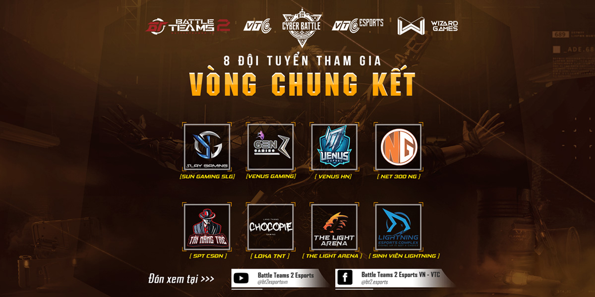 Lộ diện 8 đội tuyển tham gia Vòng chung kết Giải đấu Cyber Battle 2024 Season 1