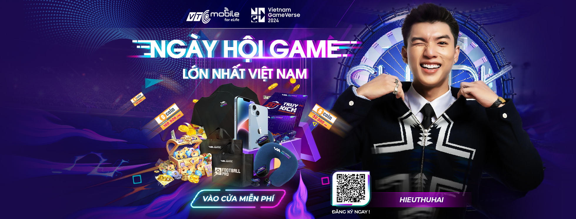 VTC MOBILE VÀ “CƠN MƯA” QUÀ TẶNG GAME THỦ TẠI VIETNAM GAMEVERSE 2024